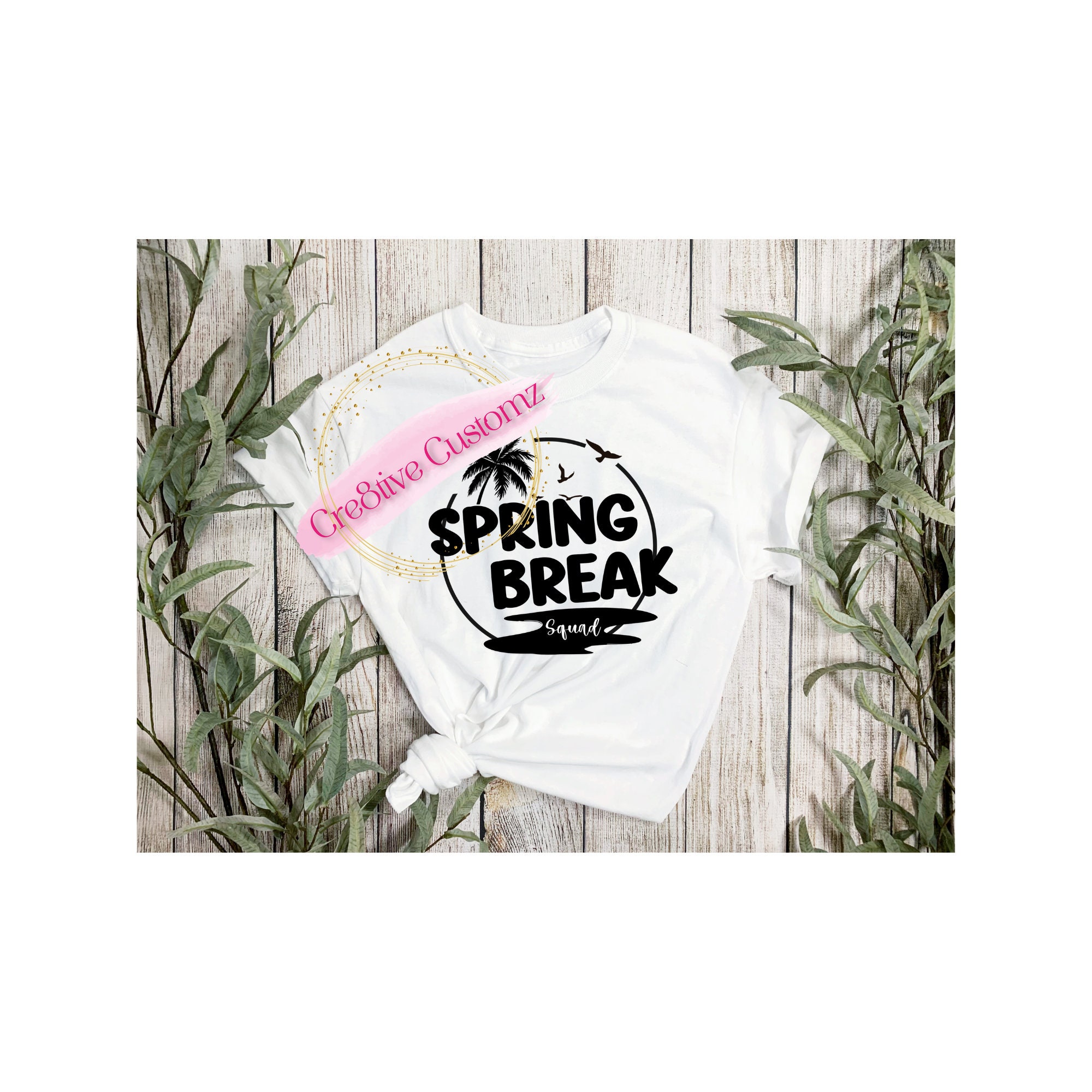 Spring Break Squad PNG Digital File - Etsy
