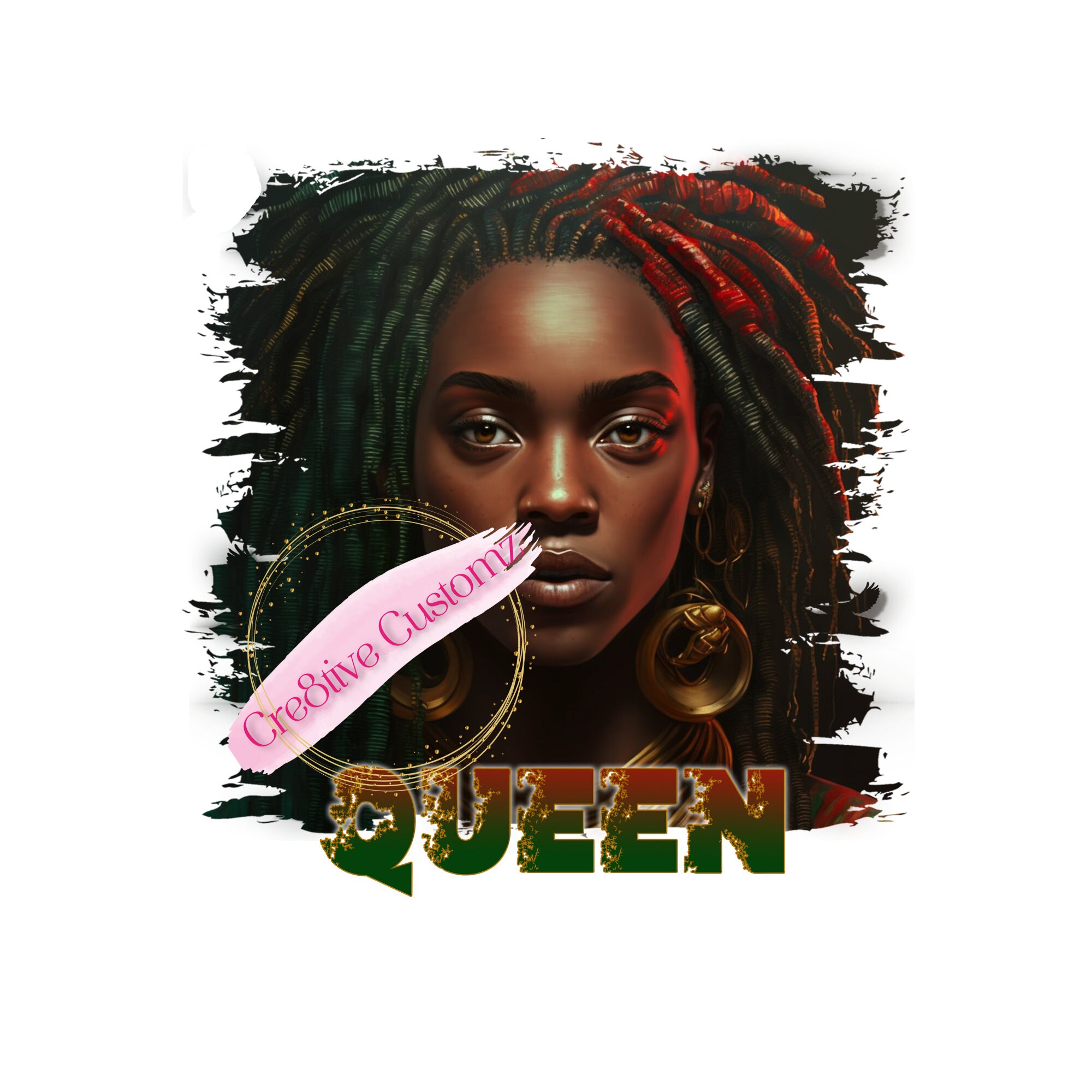 African Queen PNG Digital File - Etsy