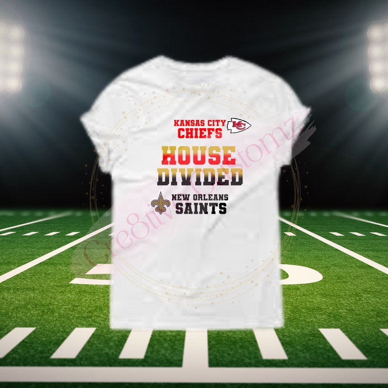 House Divided Football PNG Digital File - Etsy