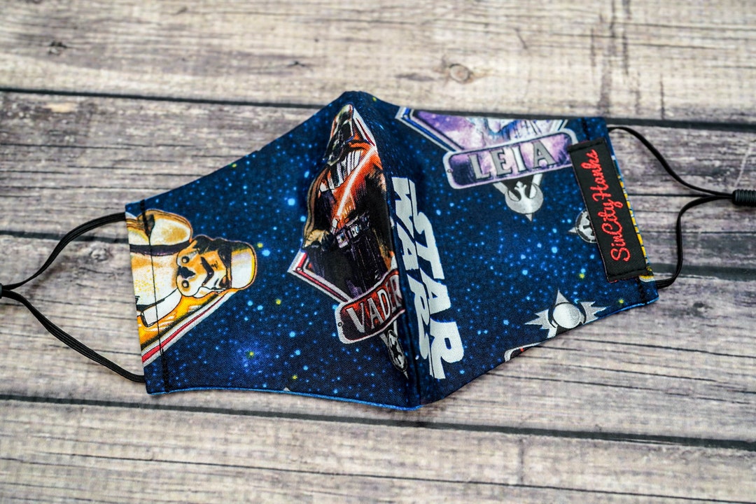 Star Wars Character Face Mask 2 - Etsy UK