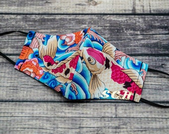 Koi Fish Face Mask - Etsy