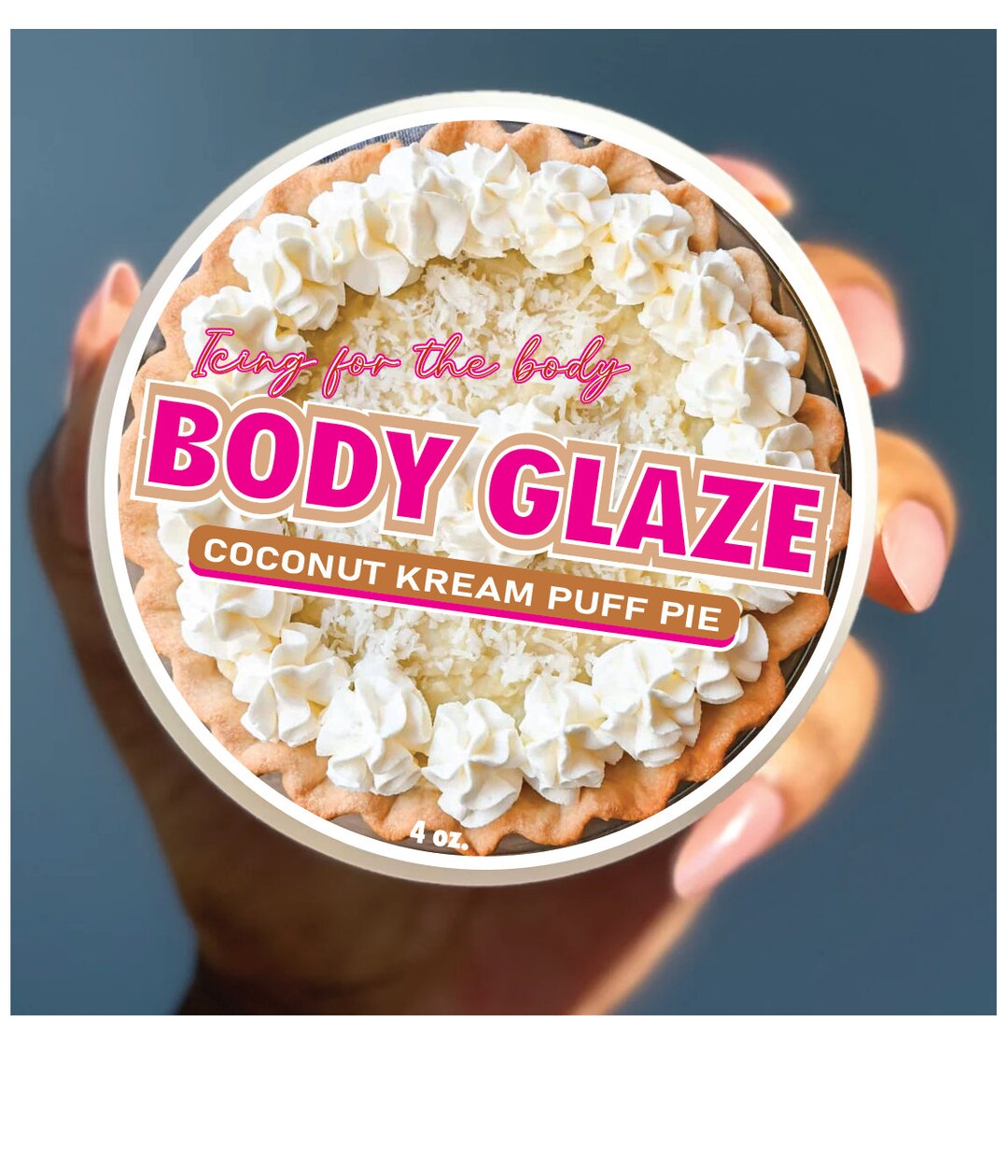 Luxurious Coconut Kream Puff Glazed Body Butter - Etsy