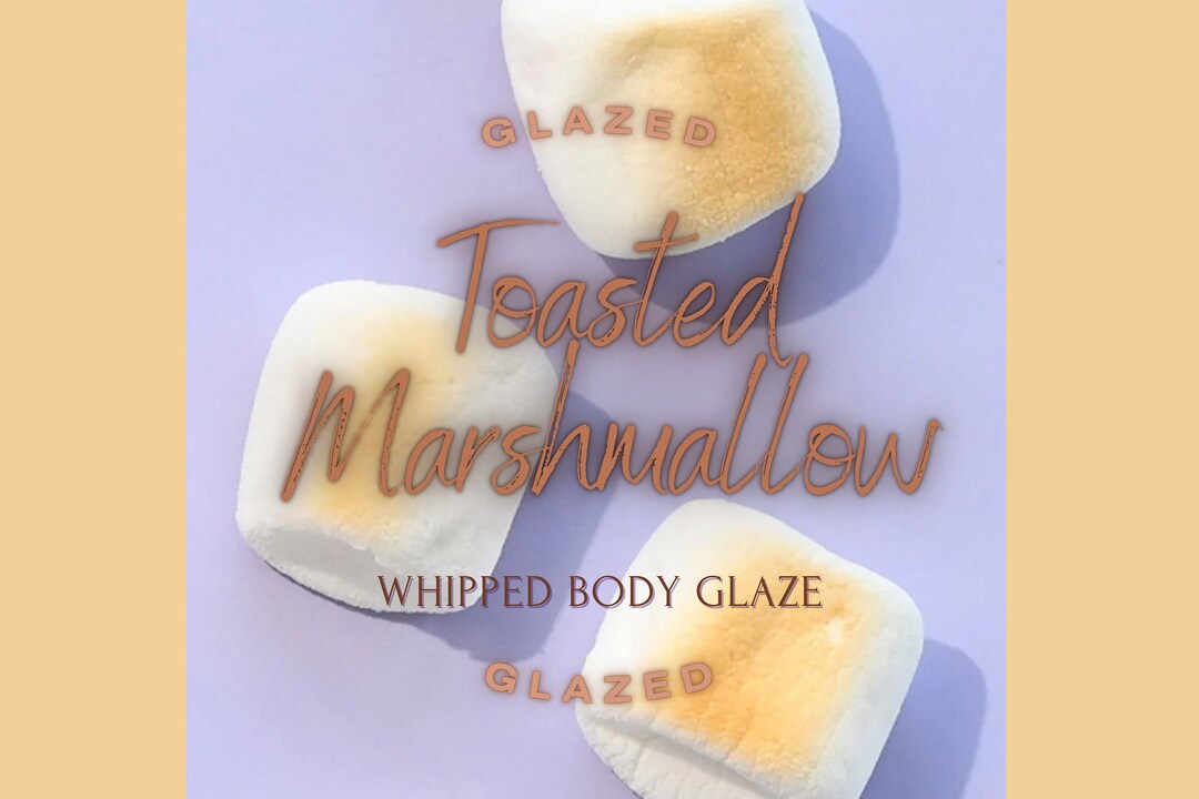 Toasted Marshmallow Whipped Body Glaze, Luxurious Body Butter, Non ...
