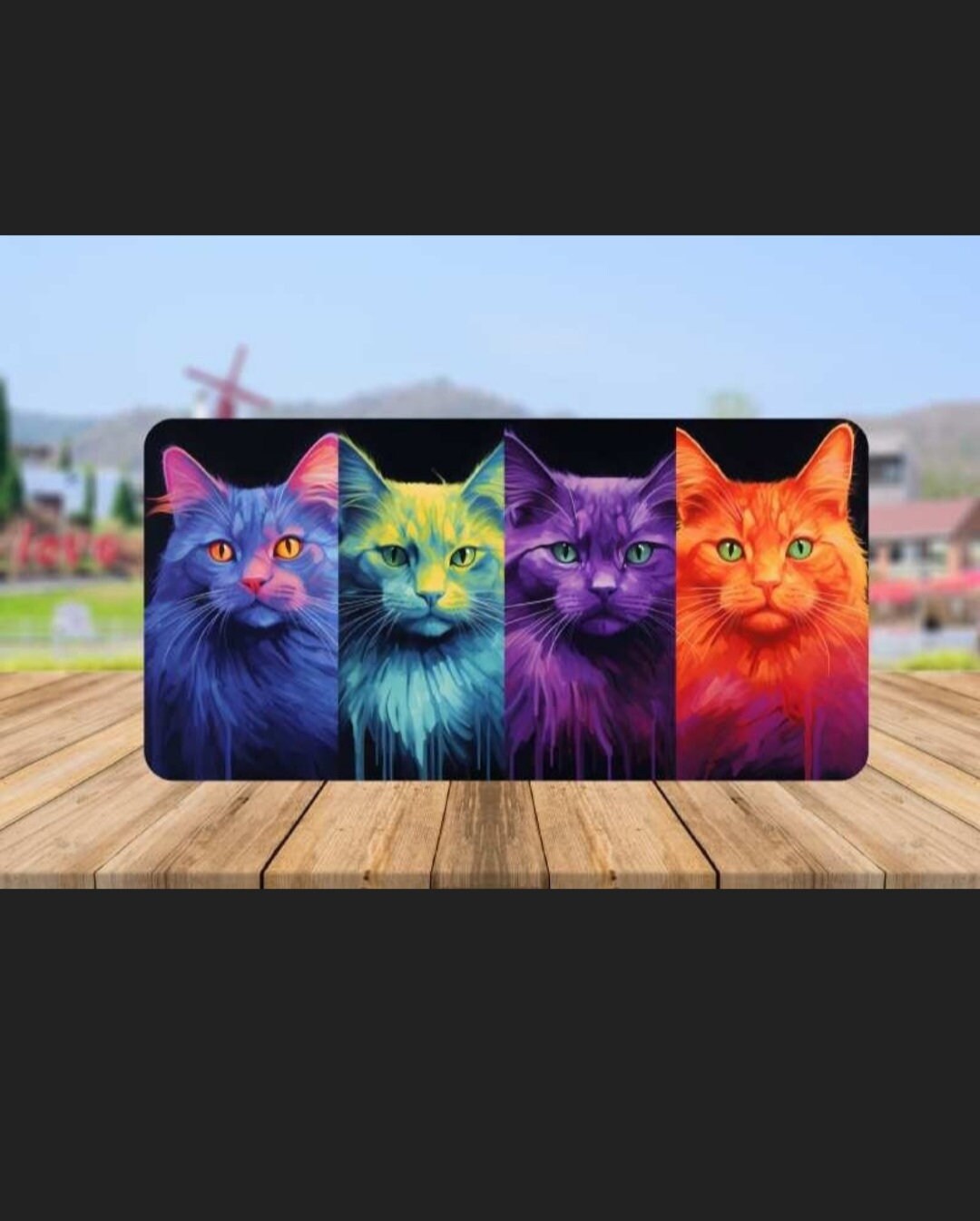 Cat Owner Gift Front License Plate, Color License Car License Lovely ...
