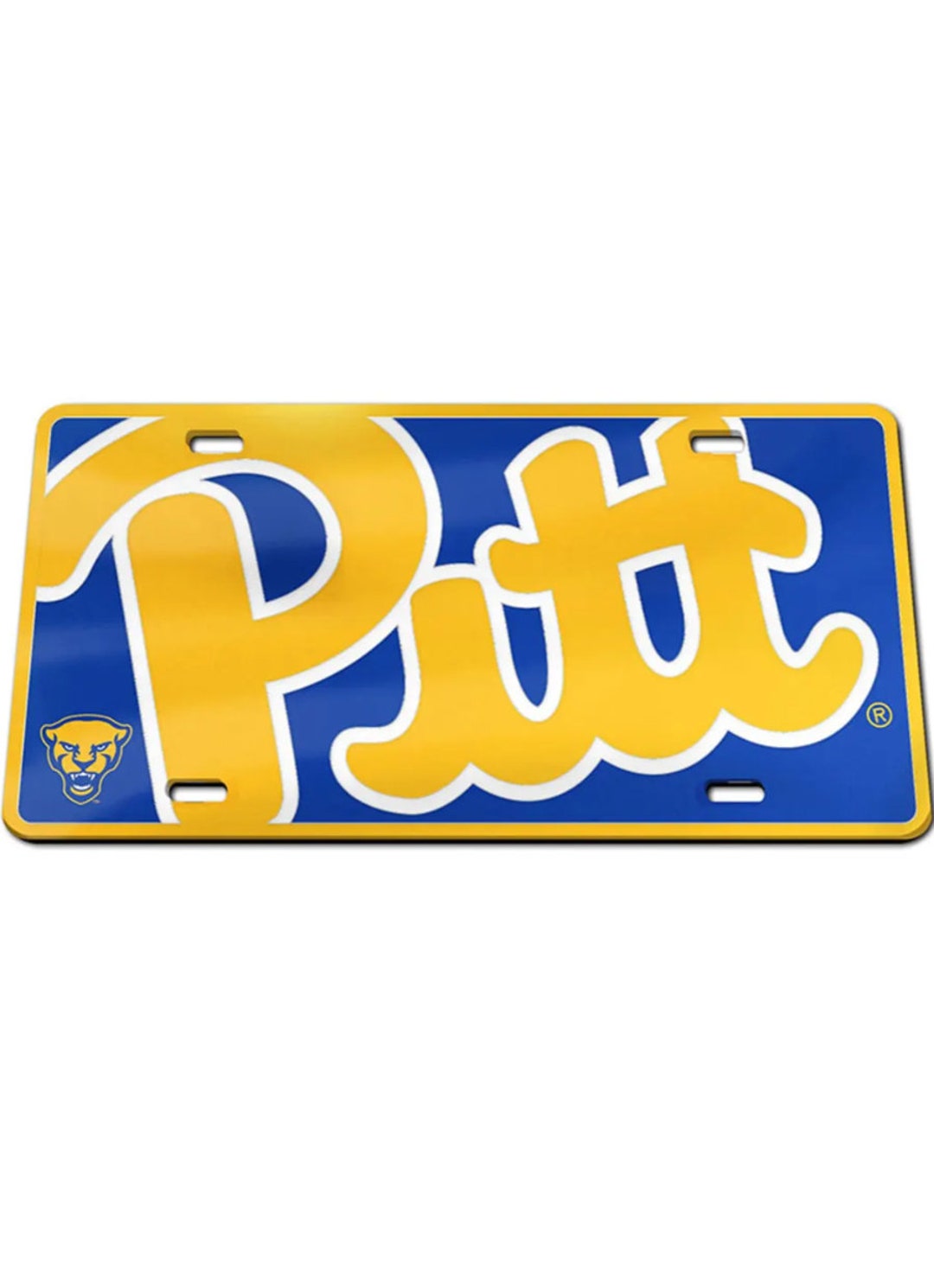 Custom Color Pitt License Plate, Front Plate, Vanity Plate, College ...