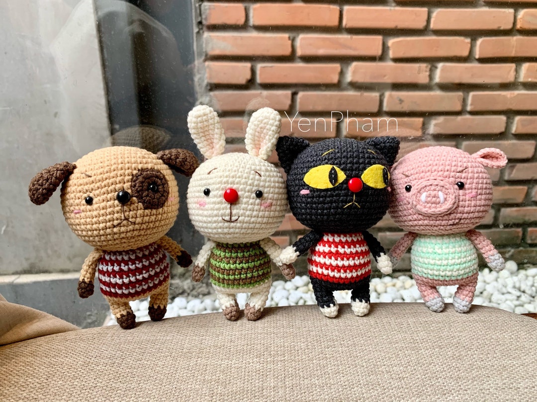 The Little Animals Crochet Amigurumi New - Etsy