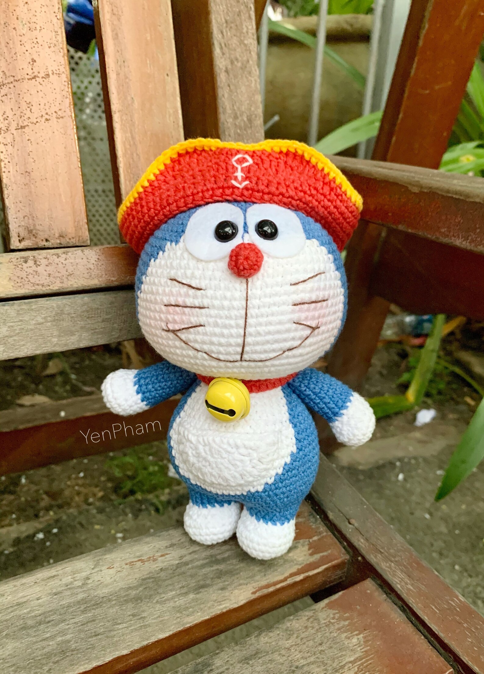CROCHET DORAEMON Finished Product New Free Shipping - Etsy UK