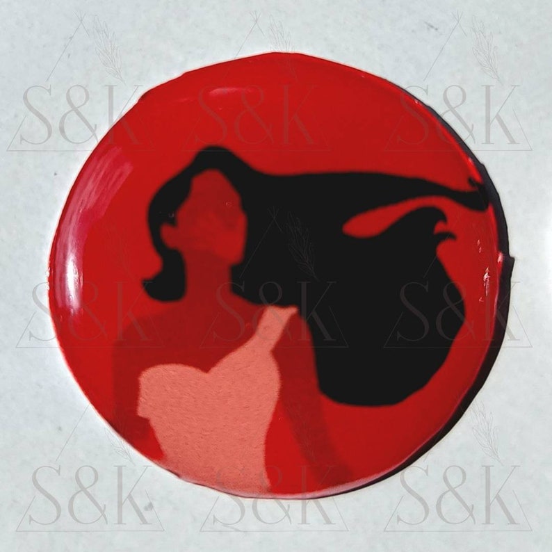 1 Inch Handmade MMIW Red Dress Photo Cabochon Epoxy Sticker - Etsy
