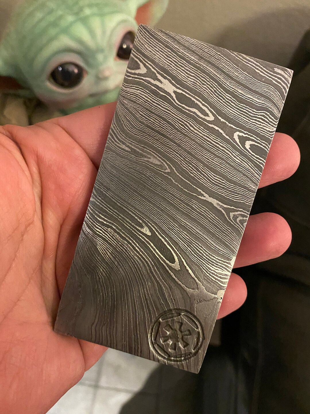 Damascus Beskar Ingot Prop Replica From Mandalorian - Etsy