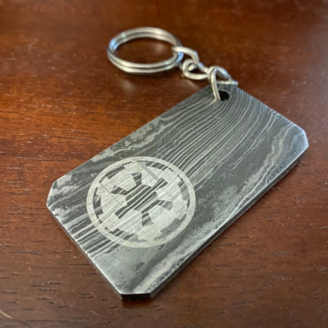 Damascus Beskar Ingot Keychain Prop Replica From Mandalorian - Etsy