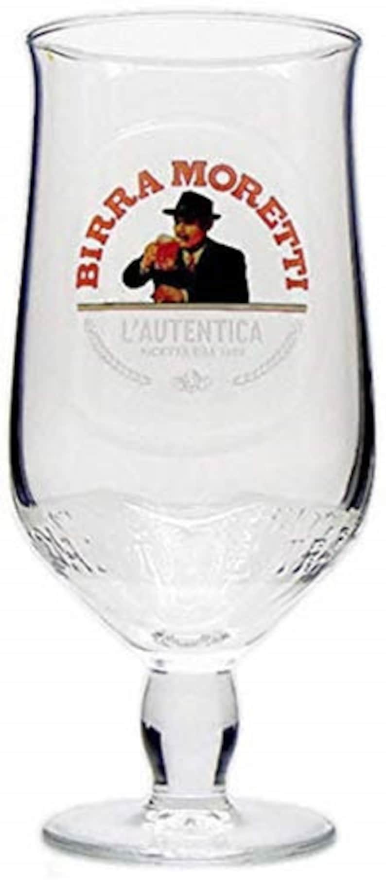 Personalised Name Engraved Birra Moretti 1 Pint Glass. 20oz ...