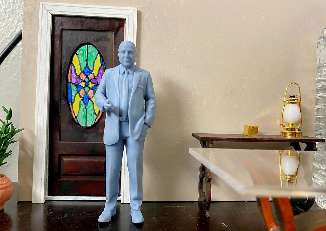 Realistic Miniature Man in Suit - Miniature Business Man - Mini People ...