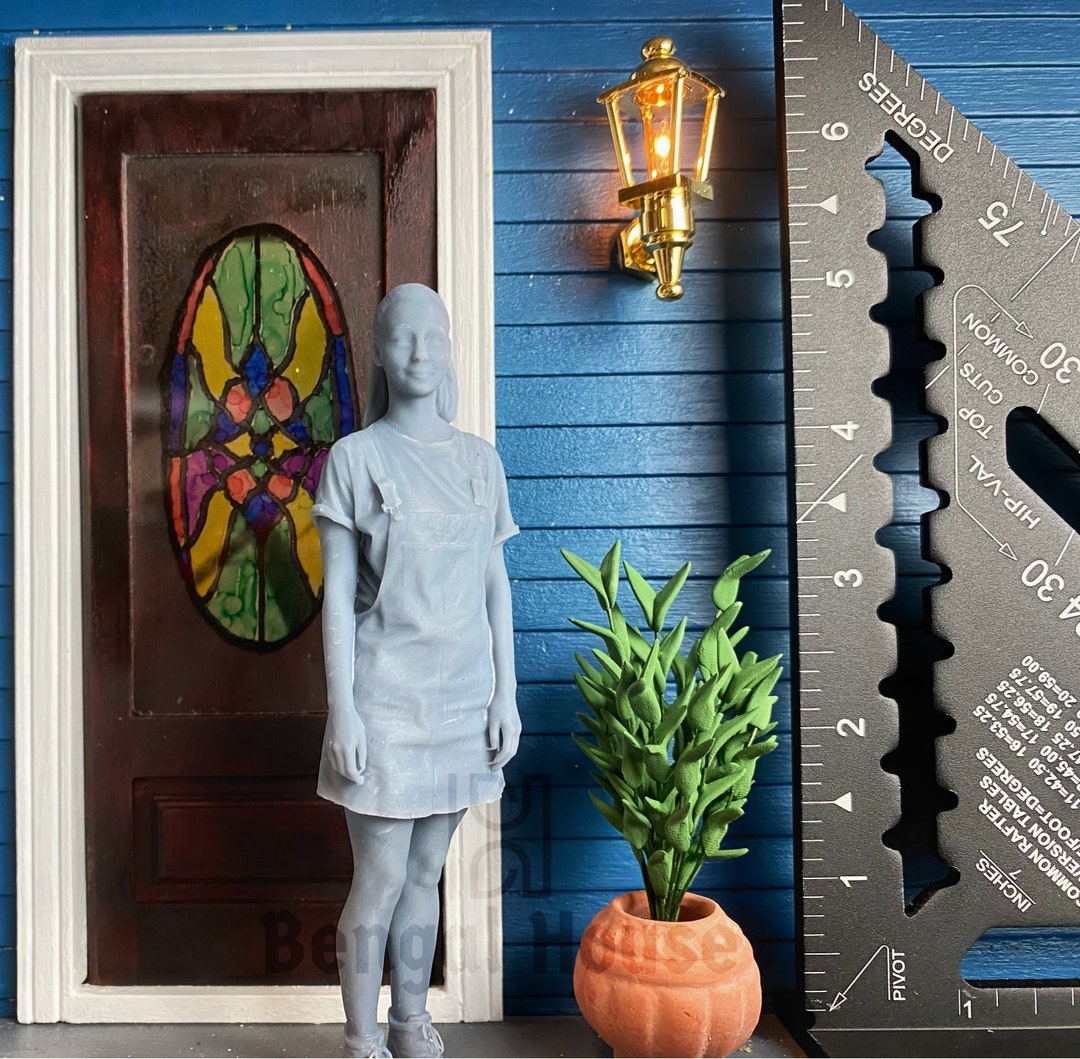 Miniature Girl Teenager - Realistic Miniature Girl in Romper ...