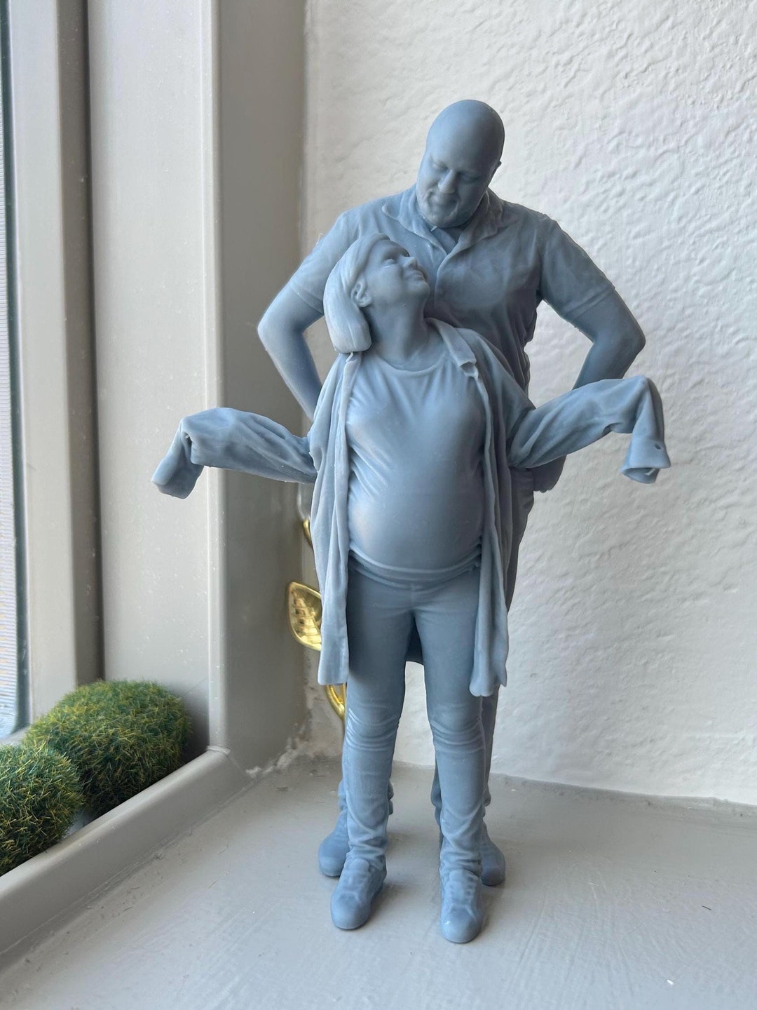 Miniature Couple Expecting - Realistic Miniature Pregnant Woman ...