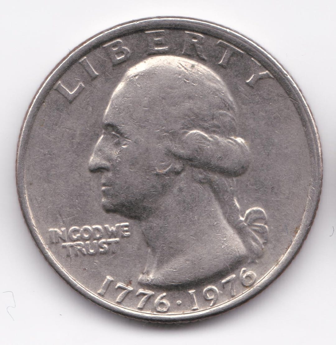 1976 Bicentennial Quarter - No Mint Mark - Encapsulated Collectible ...