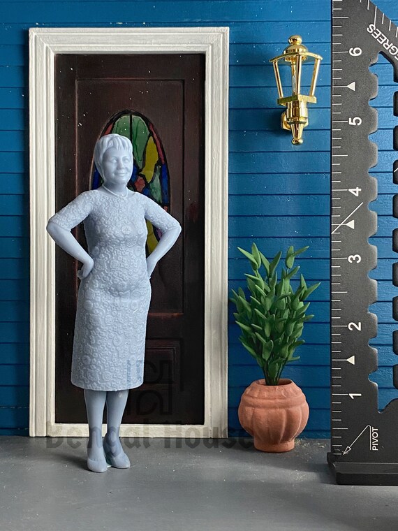 Miniature Woman Realistic Miniature Female Teacher - Etsy