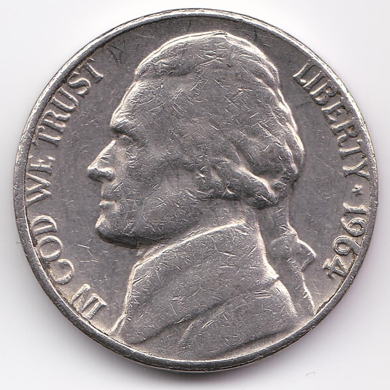 1964 D Nickel - Etsy