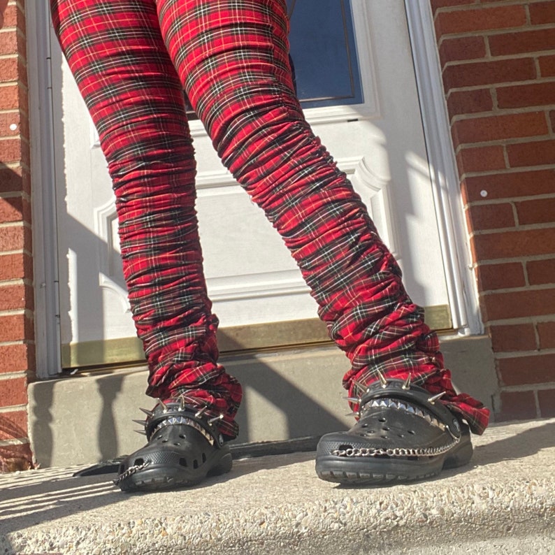 GOTH CROCS//PUNK Crocs// Custom Crocs - Etsy