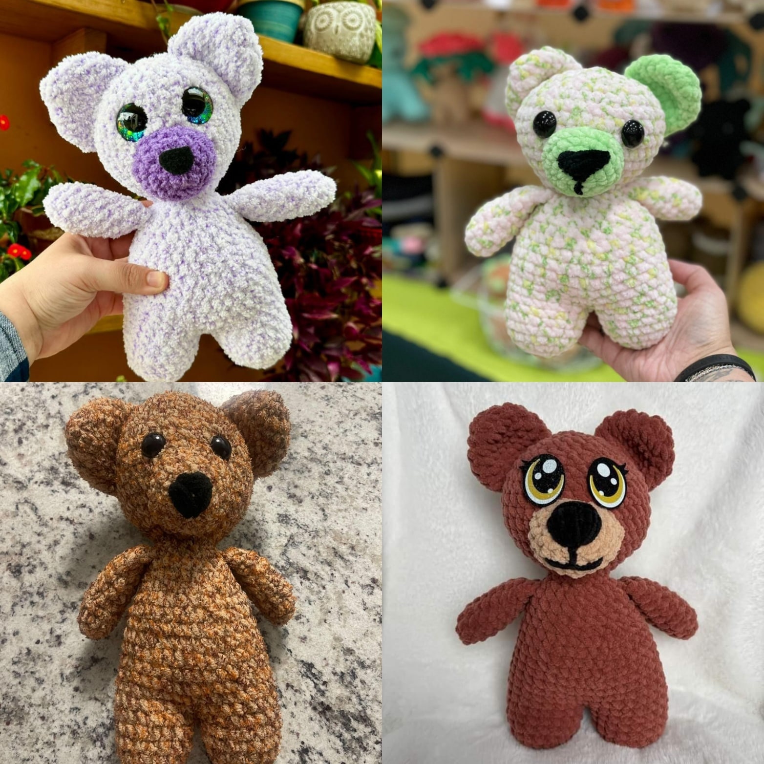 Bear Squish Pattern - Etsy