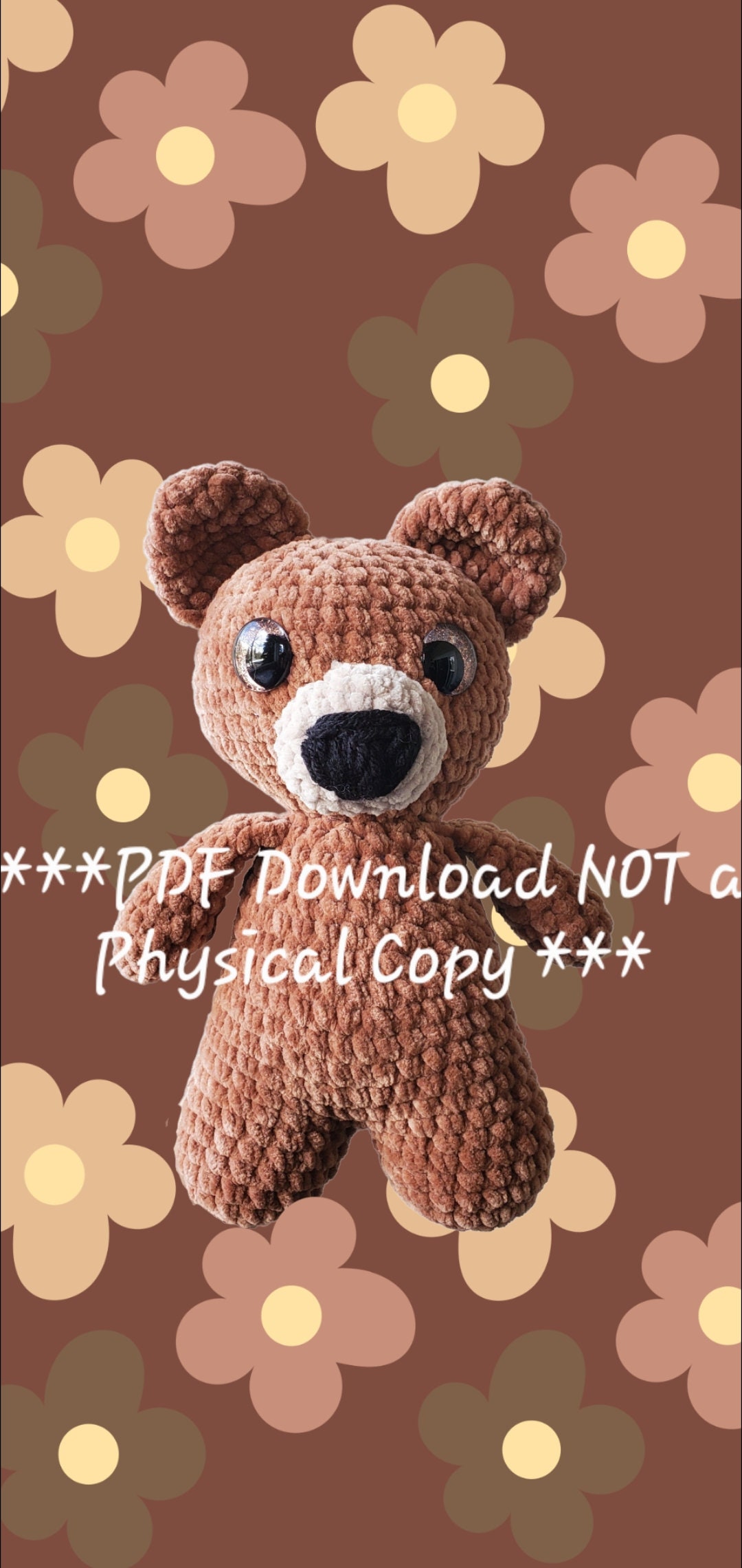 Bear Squish Pattern - Etsy