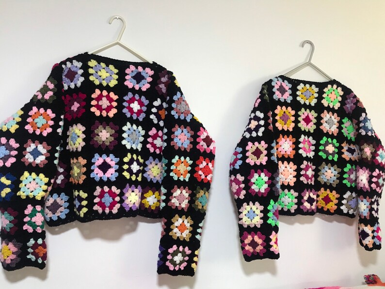Granny Square Jumper - Etsy UK