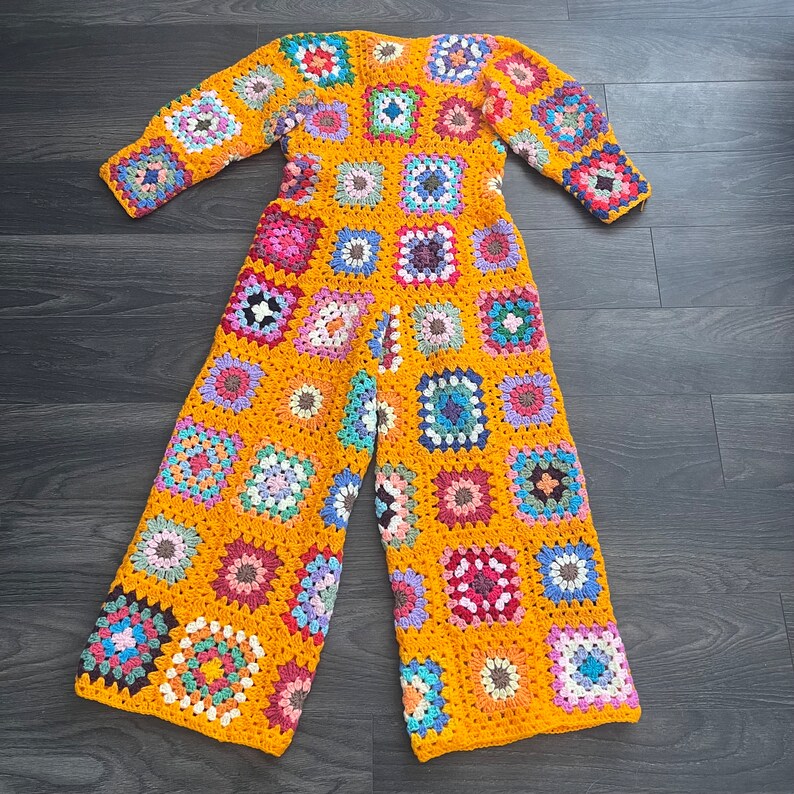 CROCHET PATTERN Patchwork Jumpsuit - Etsy