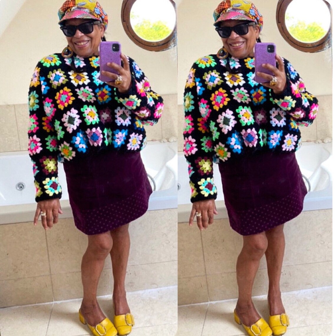 Granny Square Jumper - Etsy