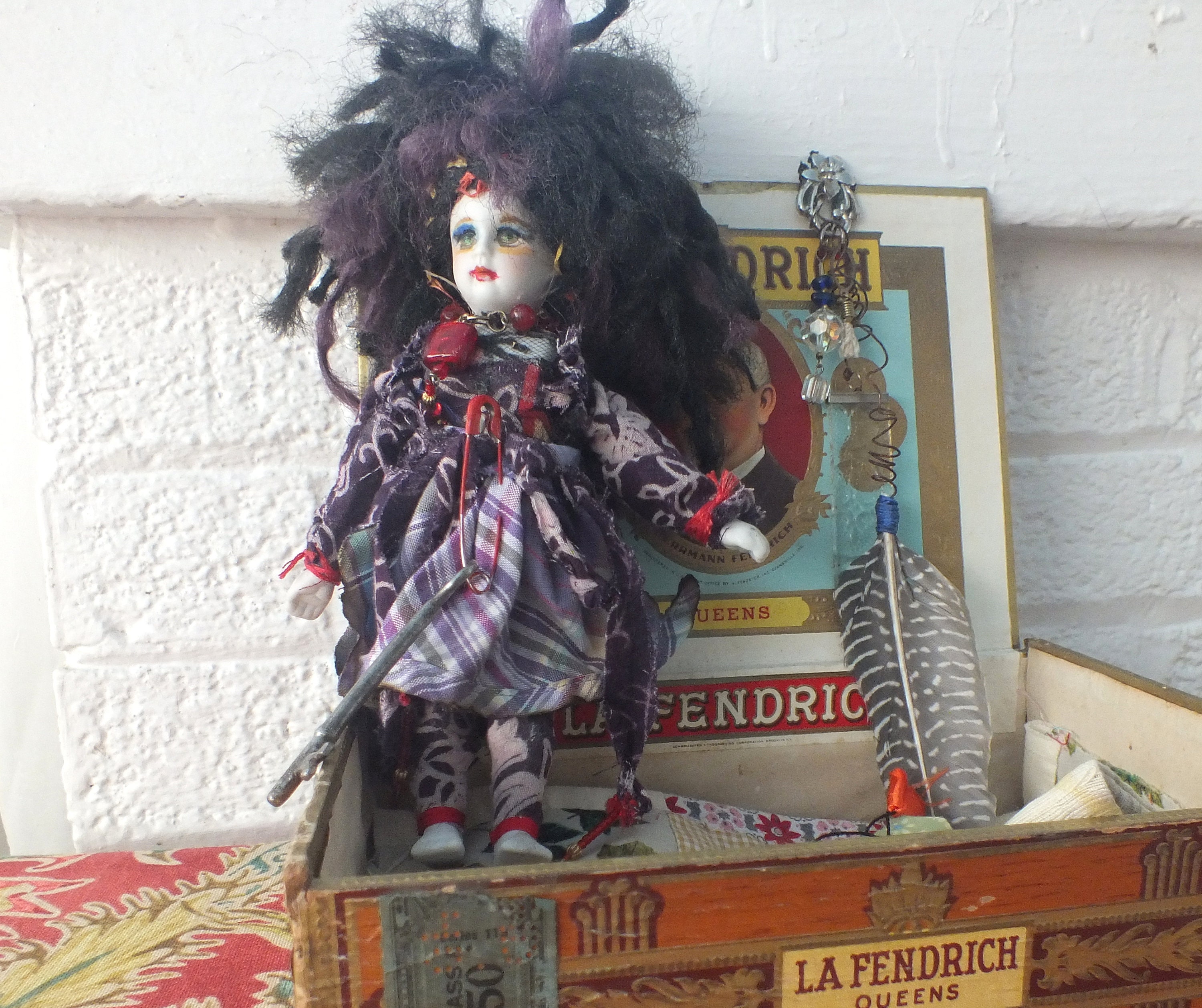Blessing Voodoo Box, Voodoo Doll, Gullah Gris Gris, Black Salt, Spells ...