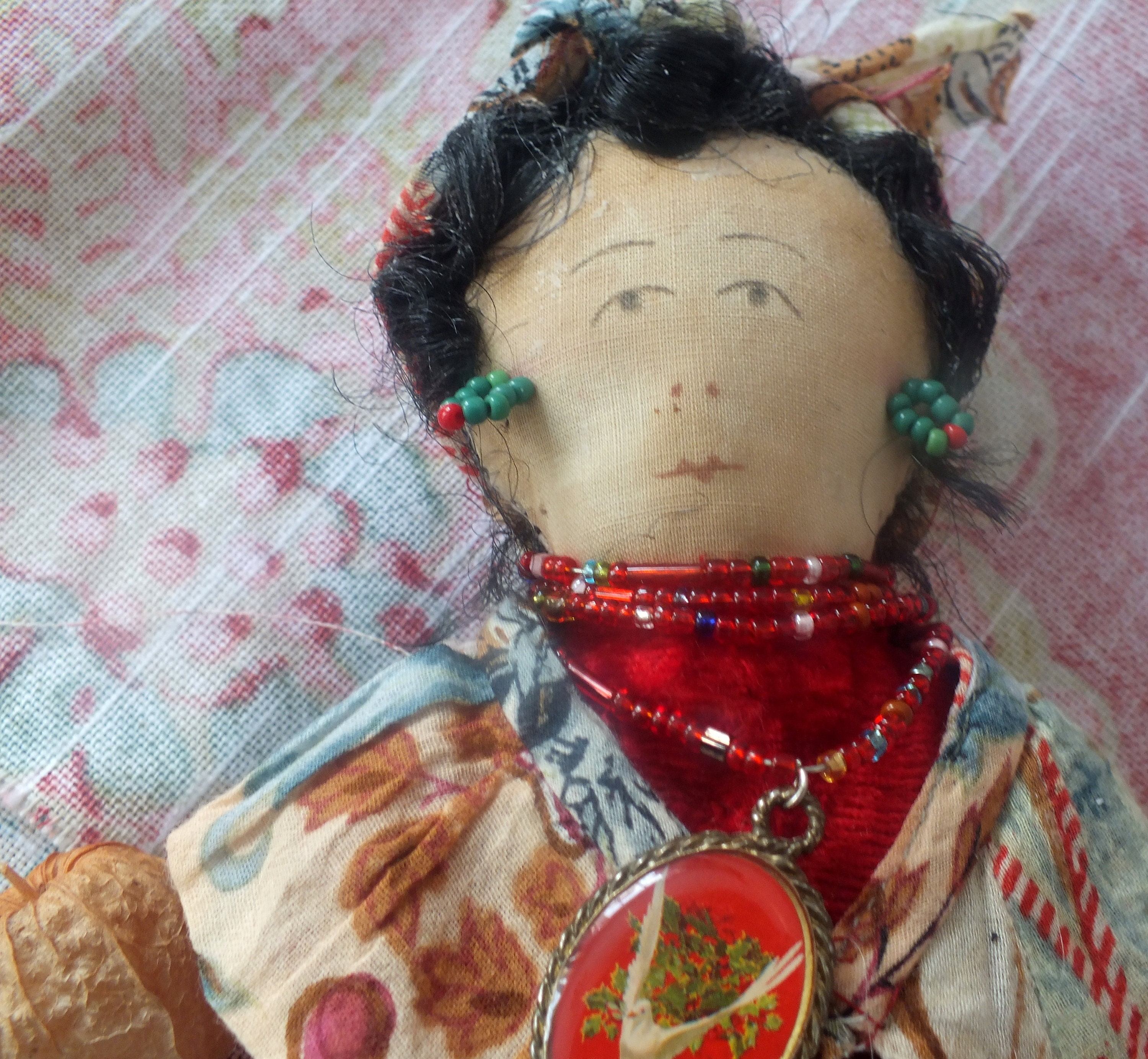 Vintage Voodoo Doll Gullah Spirit Box 1950s Voodoo Symbols for Healing ...