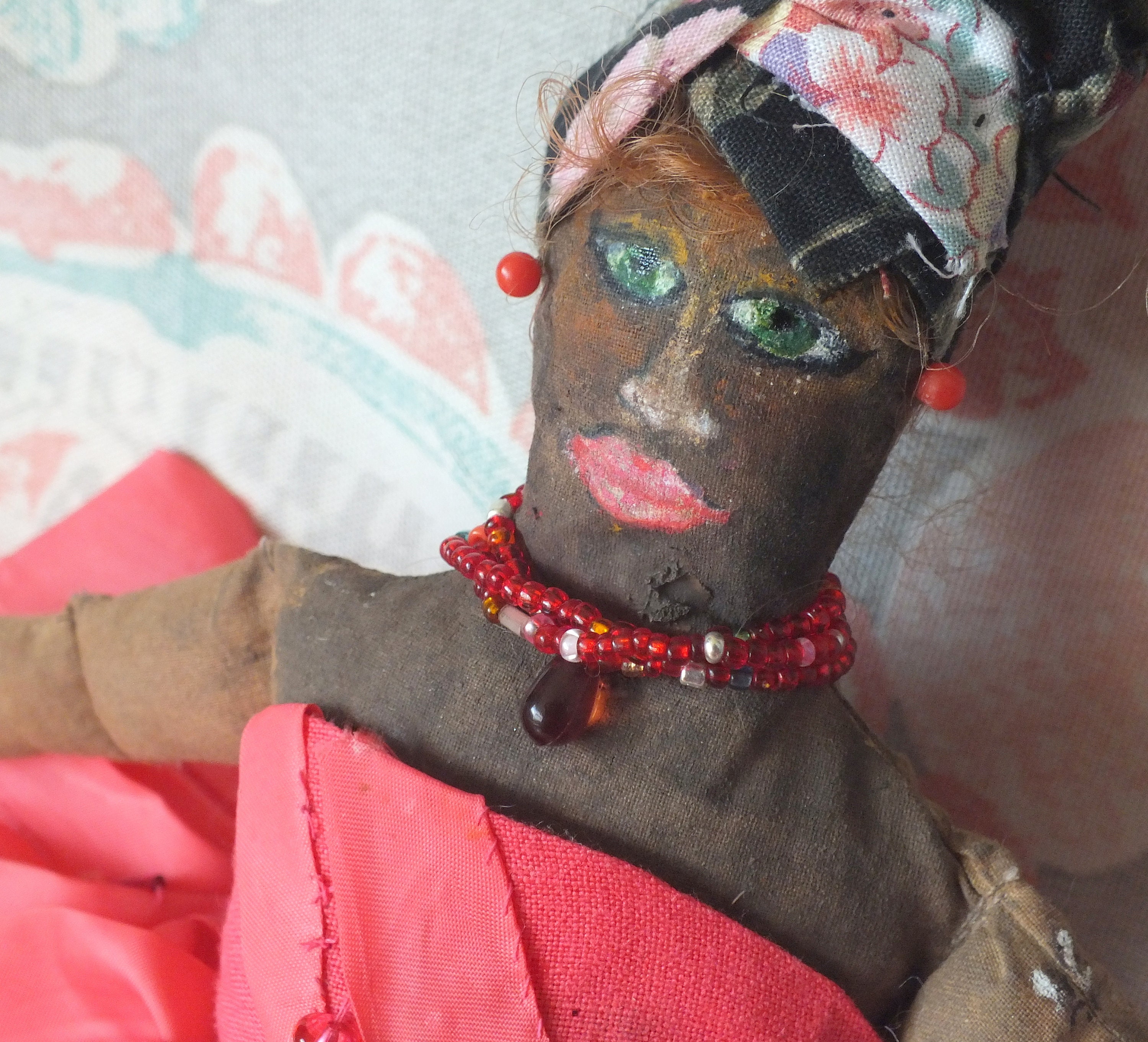 Erzulie Freda Voodoo Doll, Loa of Love Goddess, OOAK Handmade With ...