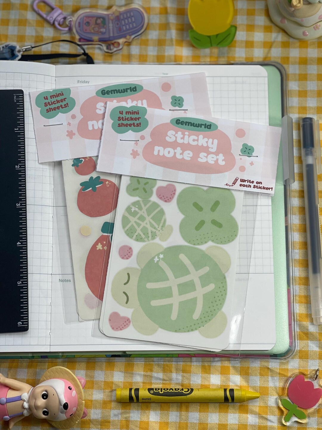 Cute Sticky Notes - Stickers for Journaling, Scrapbooking, and Planners ...