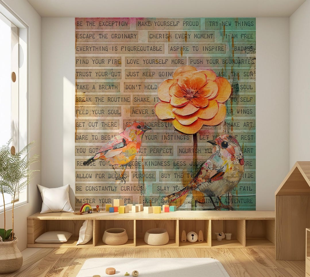 Traditional Non-pasted Wallpaper, Peel and Stick Wallpaper, Removable ...