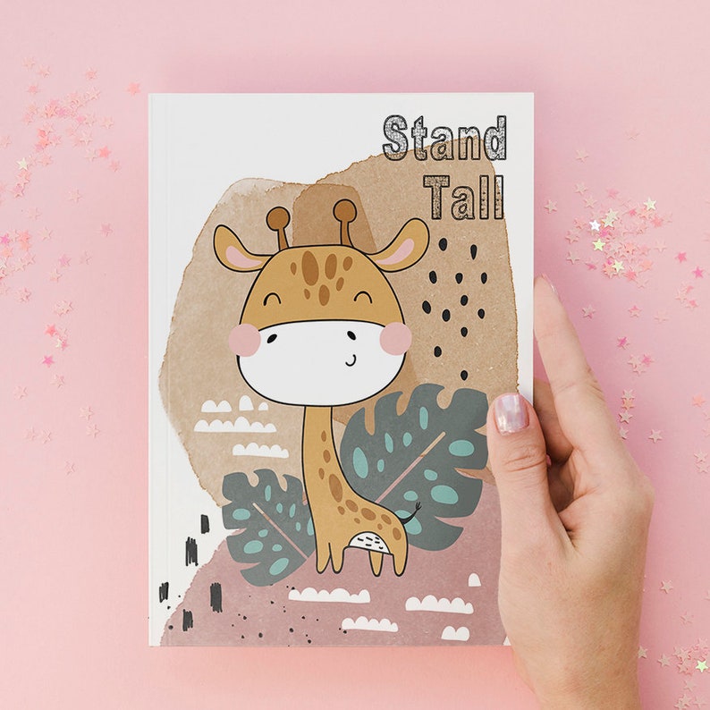 Stand Tall Cartoon, Digital Download, Printable Wall Art, Children's ...