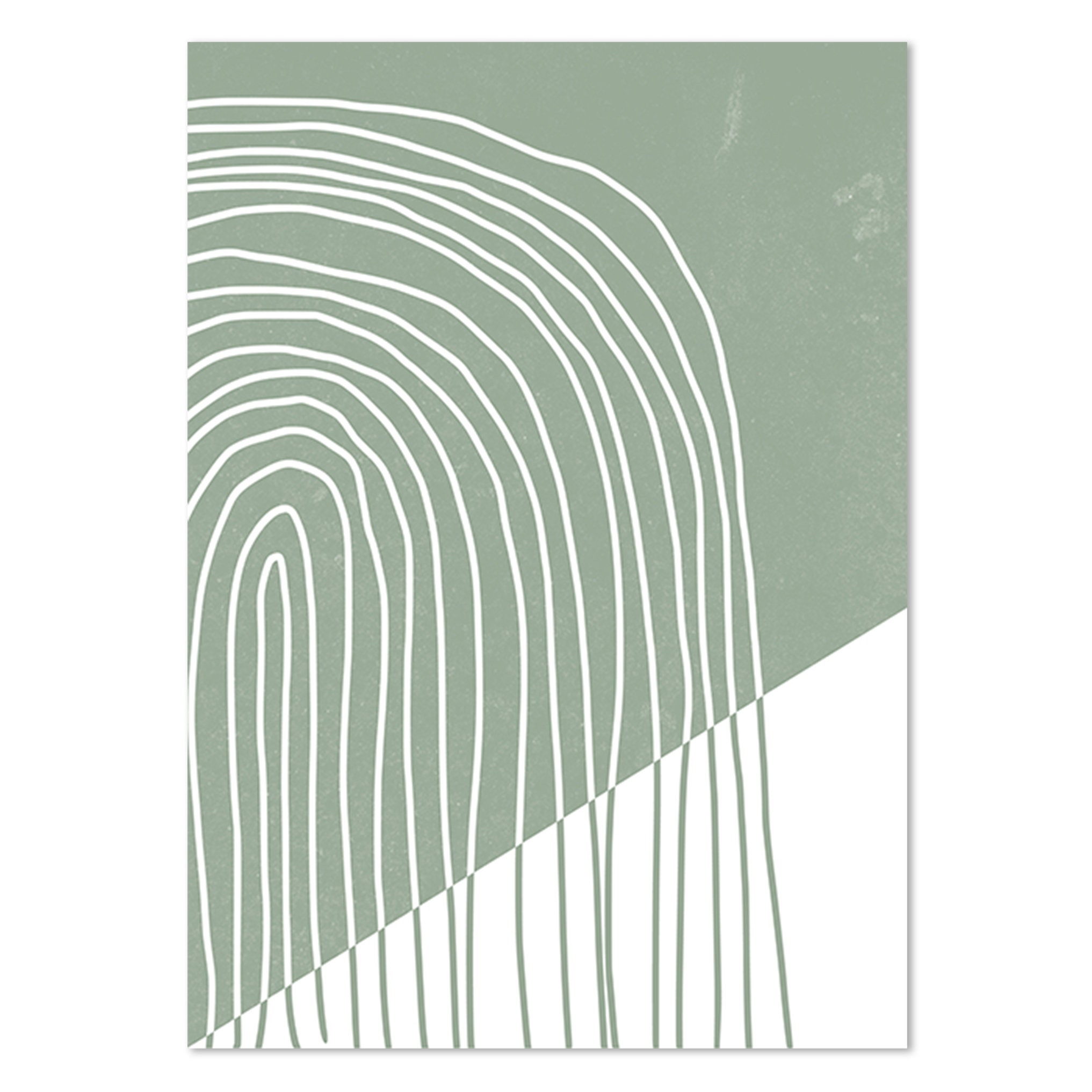 Set of 7 Printables Sage Green Botanical Line Art Bohemian - Etsy