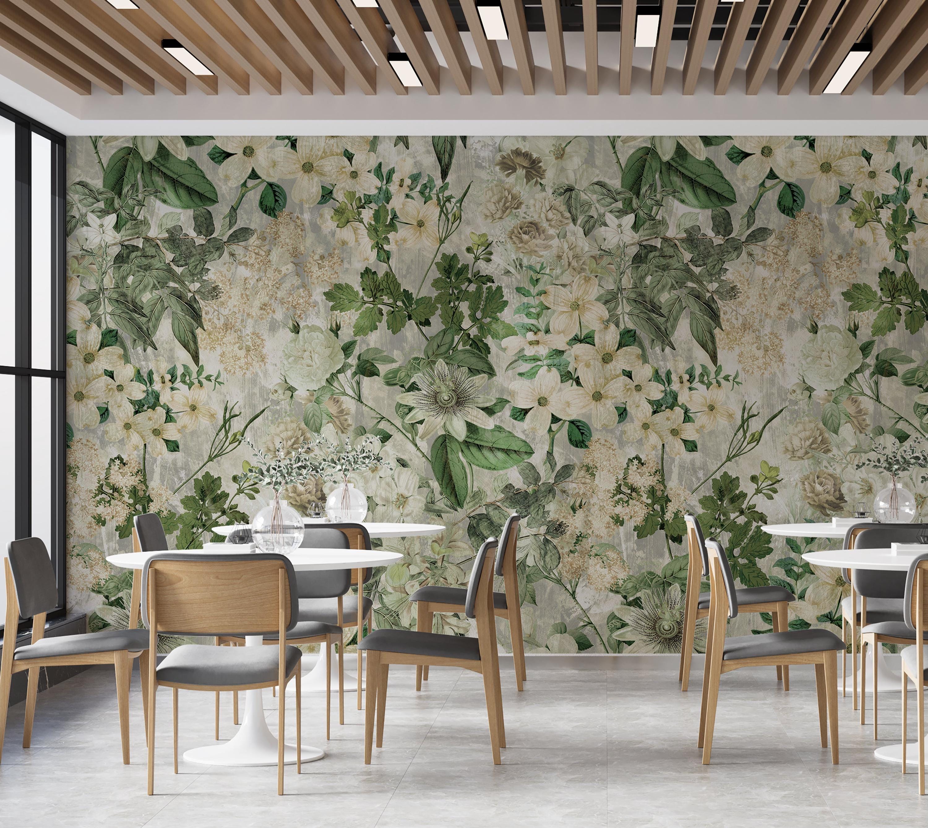 Traditional Non-pasted Wallpaper, Peel and Stick Wallpaper, Removable ...