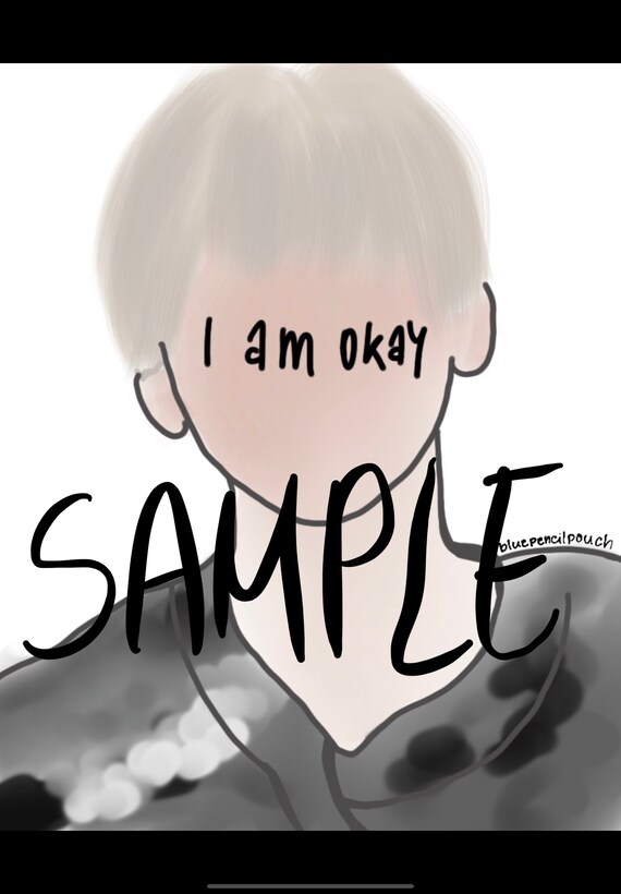 Na Jaemin NCT I am okay drawing | Etsy