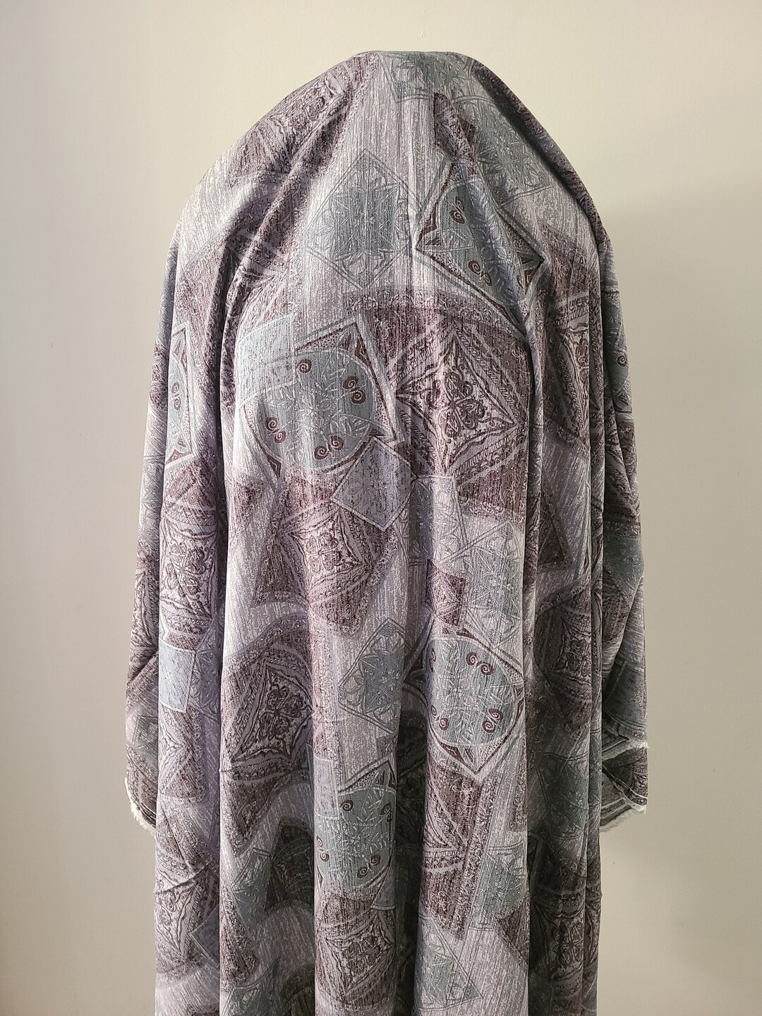 Scarf Print Rayon Crinke Gauze Print Fabric by the Yard, 100% Rayon ...