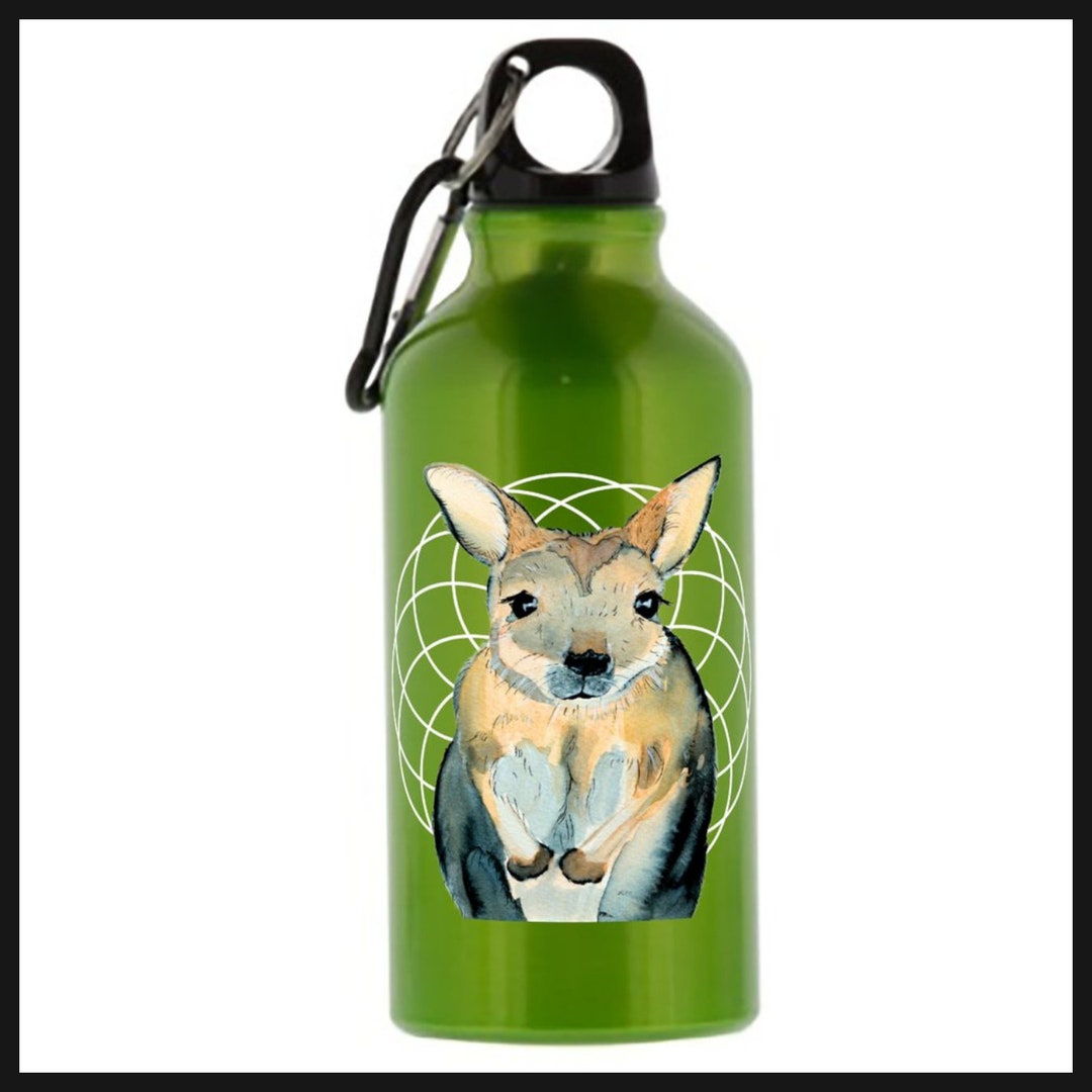 Anima Collection _ WATER BOTTLE 400 Ml _ Power Animal _ Sacred Geometry ...