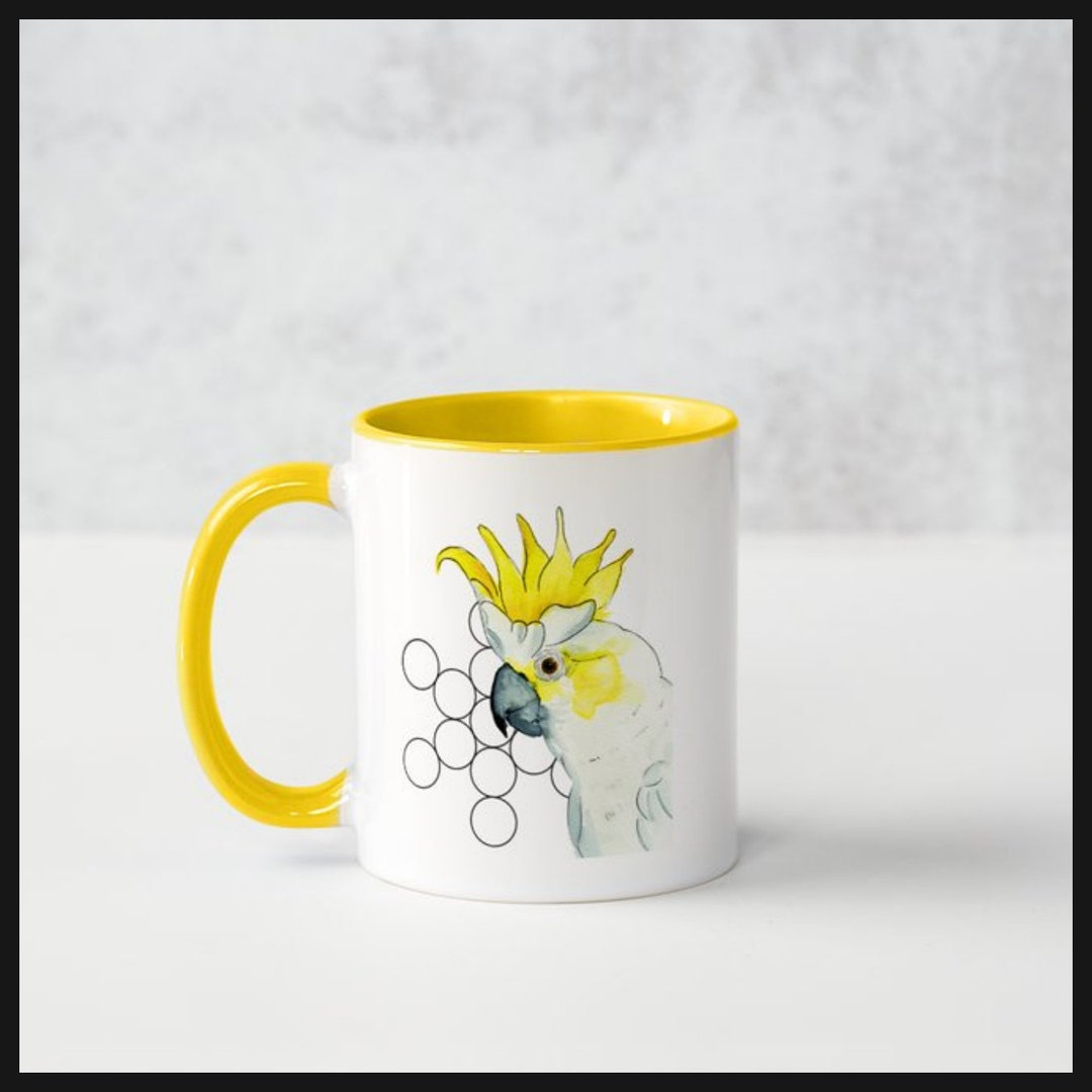 Anima Collection _ MUGS _ Power Animal _ Sacred Geometry _ COCKATOO ...