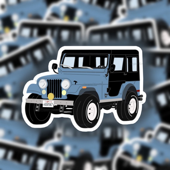 Jeep Stiles Sticker in Teen Wolf - Etsy UK
