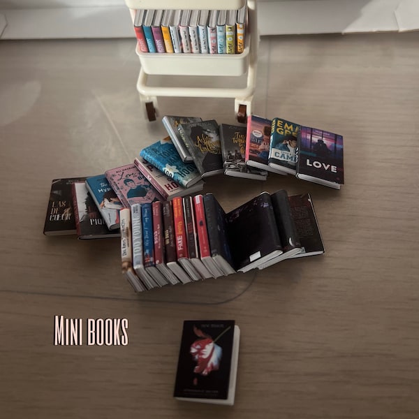 Wood Mini Books - Etsy