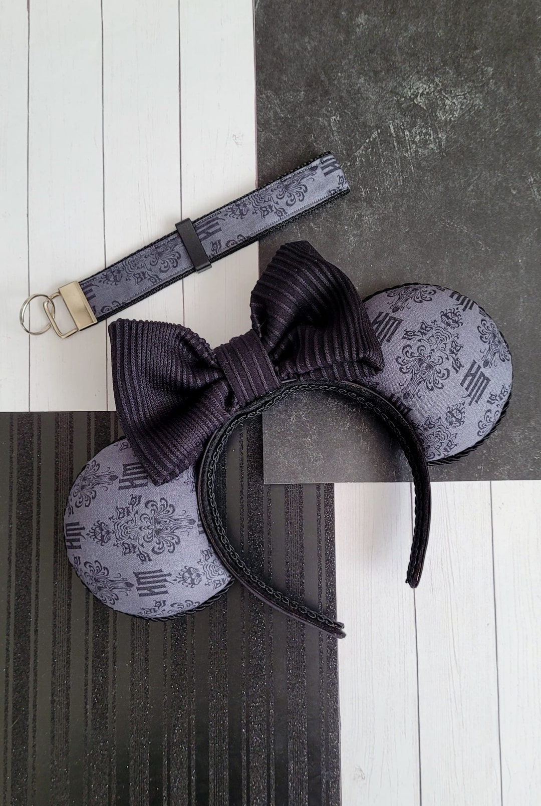 Haunted Mansion Ears, Haunted House Ears, HM Wallpaper Inspired Ears ...