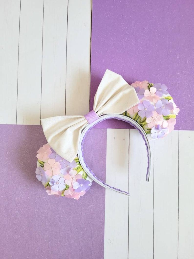 Flower and Garden Ears Handmade Ears Mouse Ears Flower - Etsy
