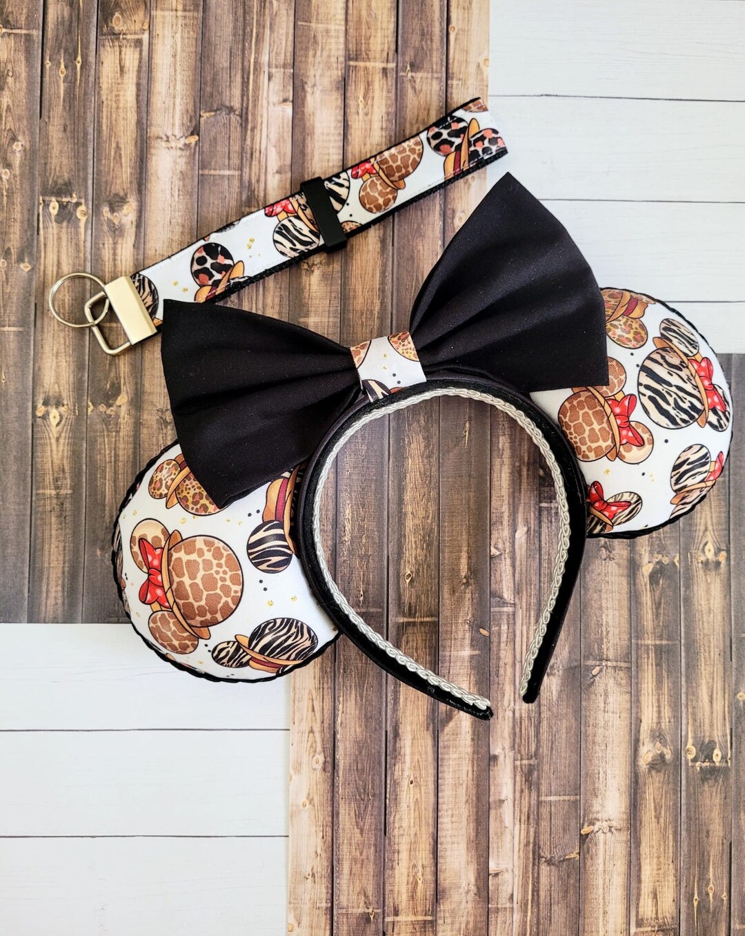 Safari Ears, Animal Kingdom Ears, Animal Print Ears, Mouse Ears, Disney ...