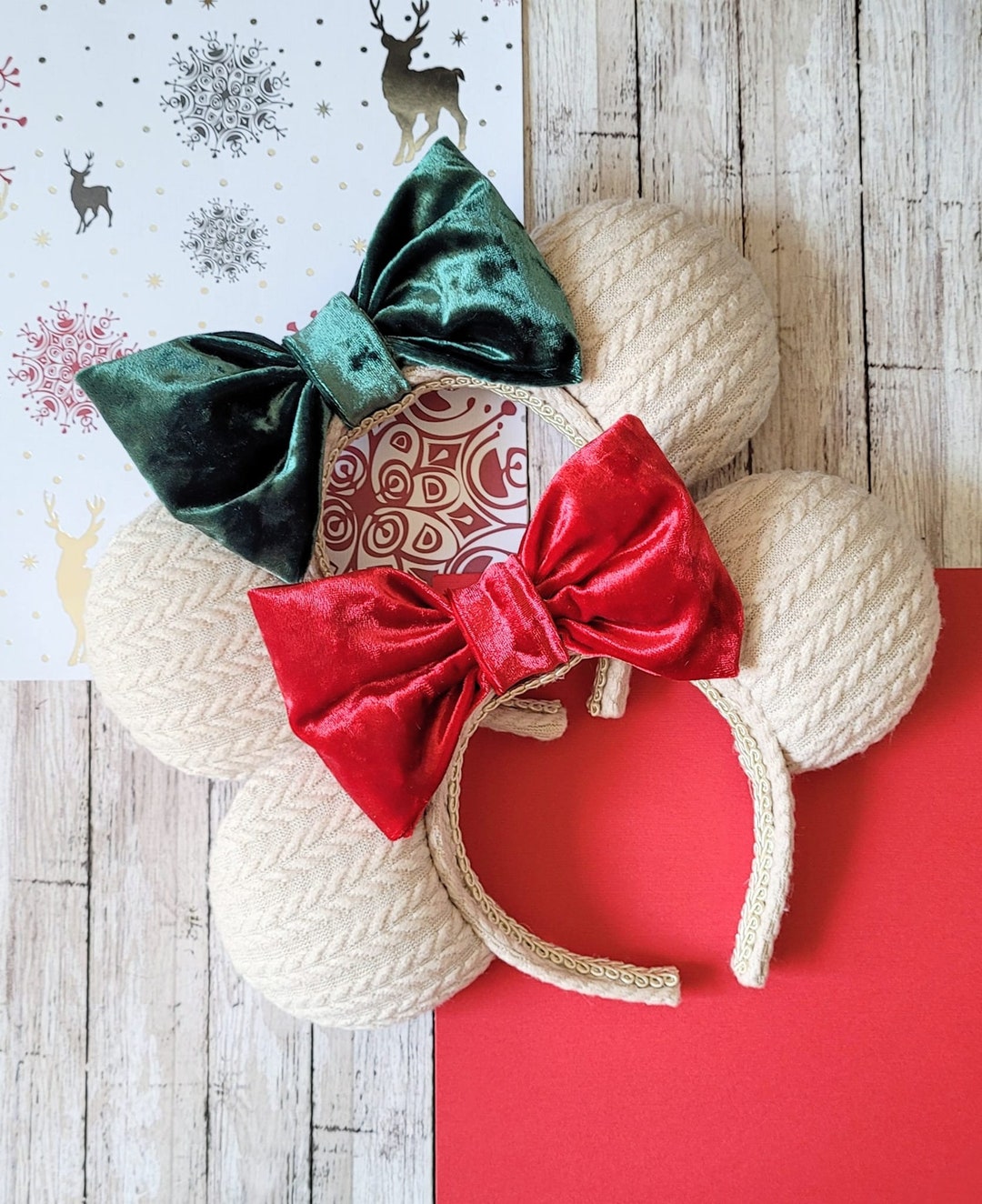 Christmas Ears, Cozy Ears, Sweater Weather Ears, Holiday Ears, Merry ...