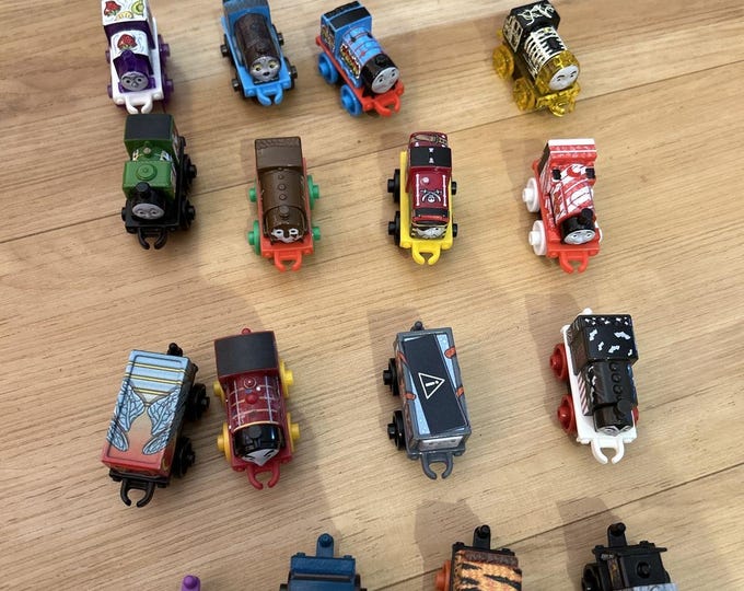 Thomas the Tank Engine Train & Friends Minis Micro Mini Trains Lot of ...