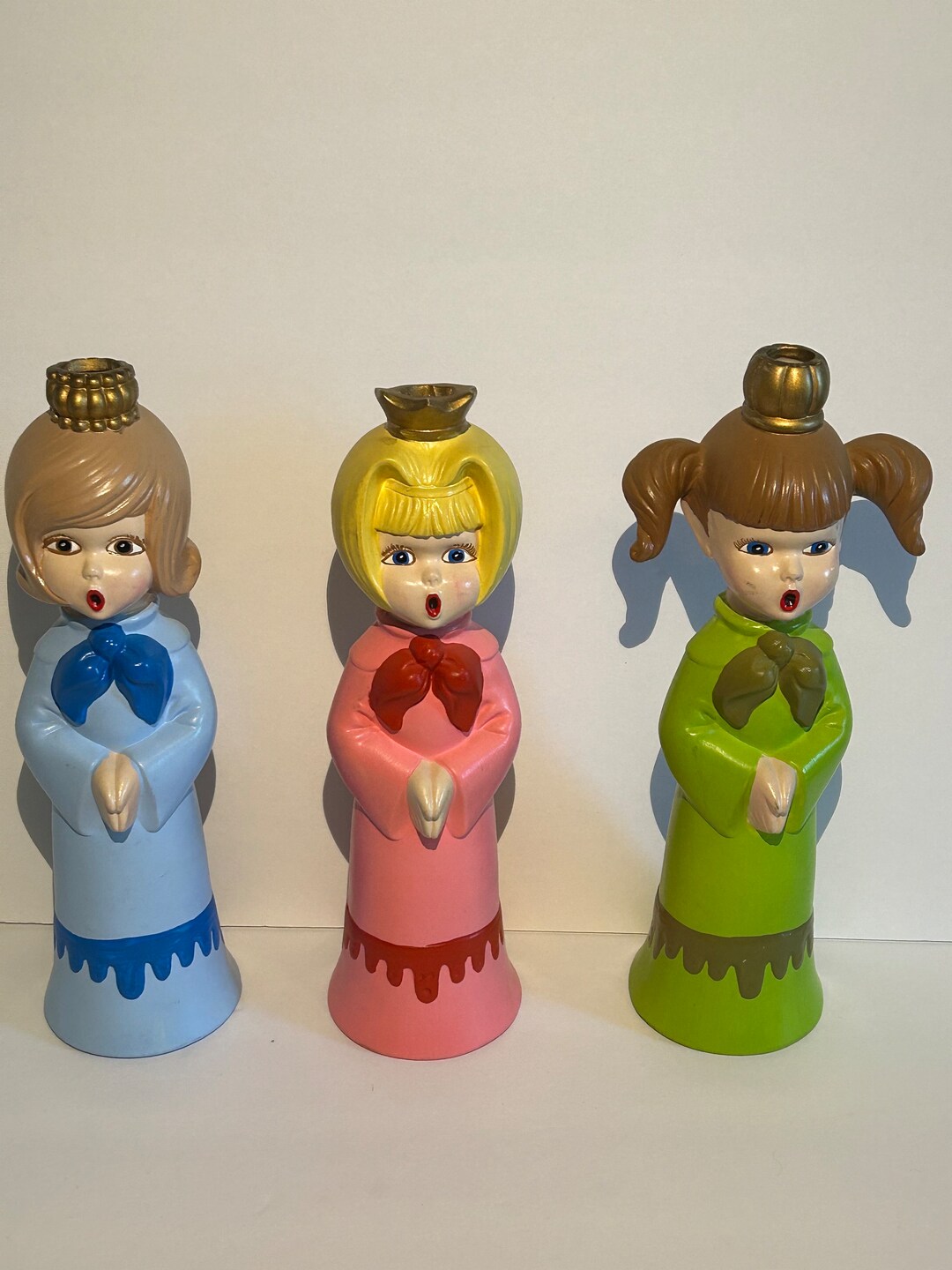 MCM Atlantic Mold Set of 3 Choir Girls Carolers 1960’s With Praying ...