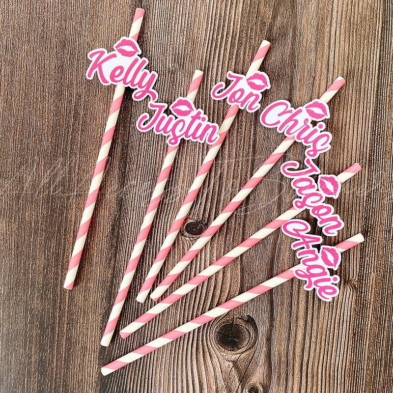 Party Straws - Etsy