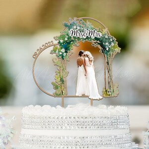 Lesbian Wedding Cake Topper, LGBTQ Cake Topper, Same Sex Cake Sign ...