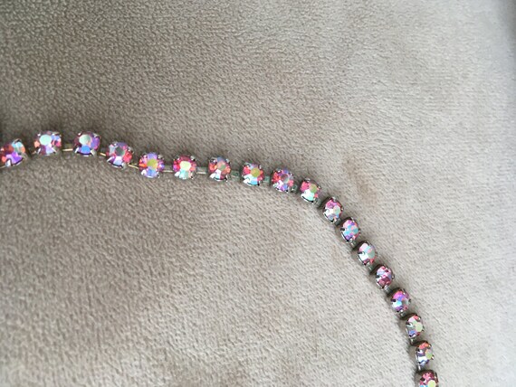 Vintage Sparkling Spectrum of Red Rhinestone Stunning… - Gem